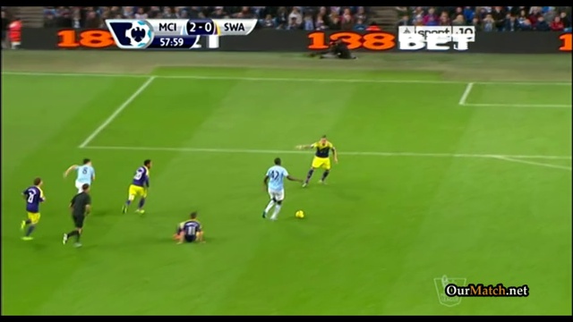 Манчестер Сити - Суонси Сити 3:0 видео