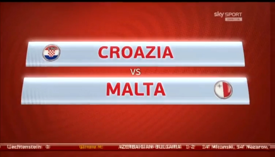Хорватия - Мальта 2:0 видео