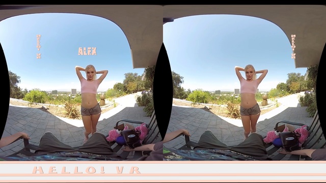 360 ° VIDEO 3D 3 HOT VR girls.