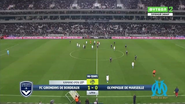 FC Girondins De Bordeaux 2-0 Olympique De Marseille 