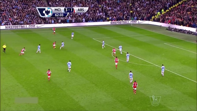 Манчестер Сити - Арсенал 6:3 видео