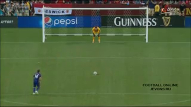 Манчестер Юнайтед - Интер 0:0 (пен. 5:3) видео