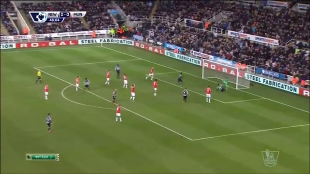 Ньюкасл - Манчестер Юнайтед 0:1 видео