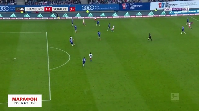 Hamburger SV Sport Verein 3-2 FC Schalke 04 Gelsen...
