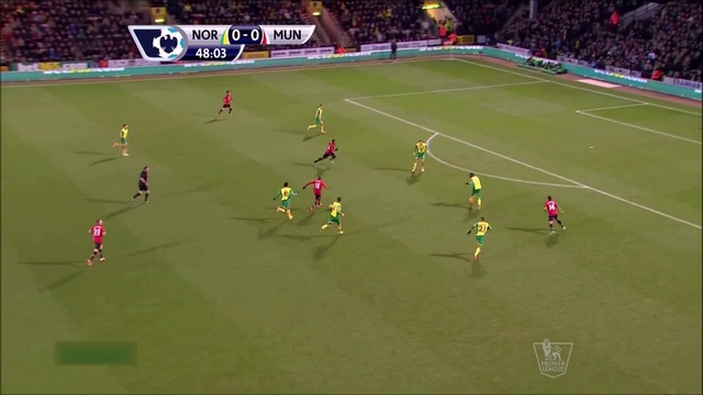 Норвич - Манчестер Юнайтед 0:1 видео