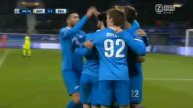 Gent 2-1 Zenit - Golo de A. Dzyuba (65min)