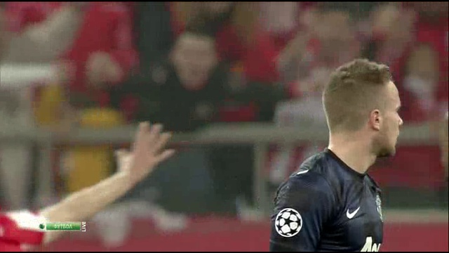 Олимпиакос - Манчестер Юнайтед 2:0 видео