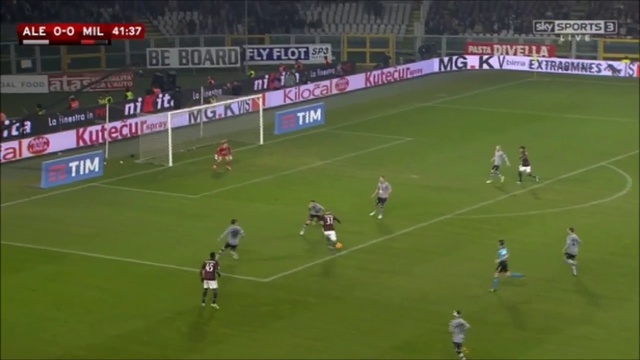 Алессандрия - Милан 0:1 видео