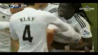 Swansea City 2-1 Manchester United - Golo de Sung-Yong Ki (30min)