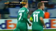 Dinamo Minsk 0-1 Rapid Wien - Golo de S. Hofmann (54min)
