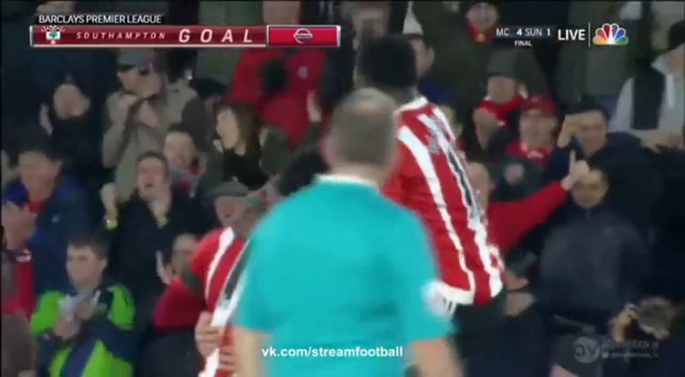 Саутгемптон - Арсенал 4:0 видео