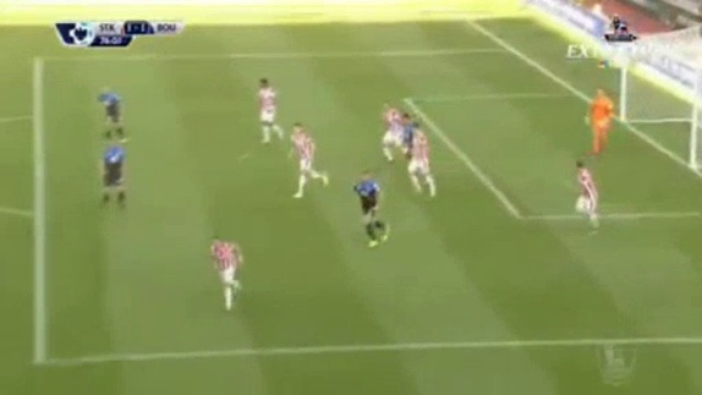 Stoke 2-1 Bournemouth - Goal by D. Gosling (76')