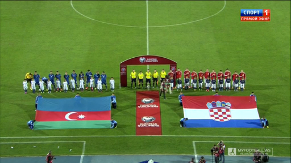 Хорватия - Азербайджан 6:0 видео