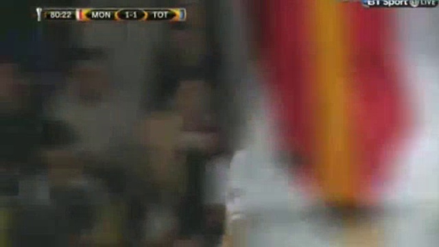 Monaco 1-1 Tottenham - Goal by S. El Shaarawy (81')