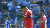 La Coruña 3-0 Espanyol - Gól de Álvaro González (14min)