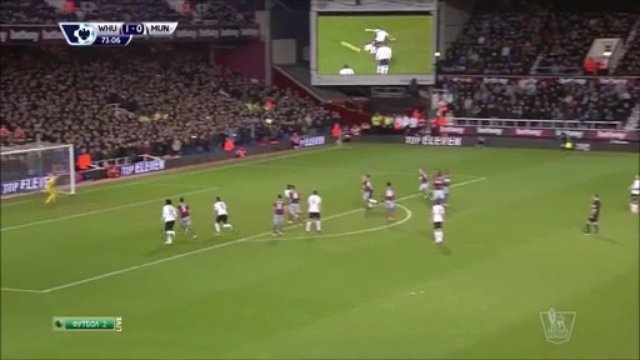 Вест Хэм - Манчестер Юнайтед 1:1 видео