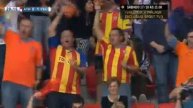 Athletic Club 3-1 Valencia - Golo de Dani Parejo (20min)