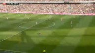 Arsenal 3-0 Manchester United - Golo de A. Sánchez (6min)