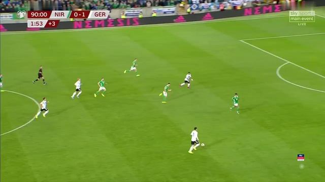 Northern Ireland 0-2 Germany   ( UEFA Euro 2020 qu...