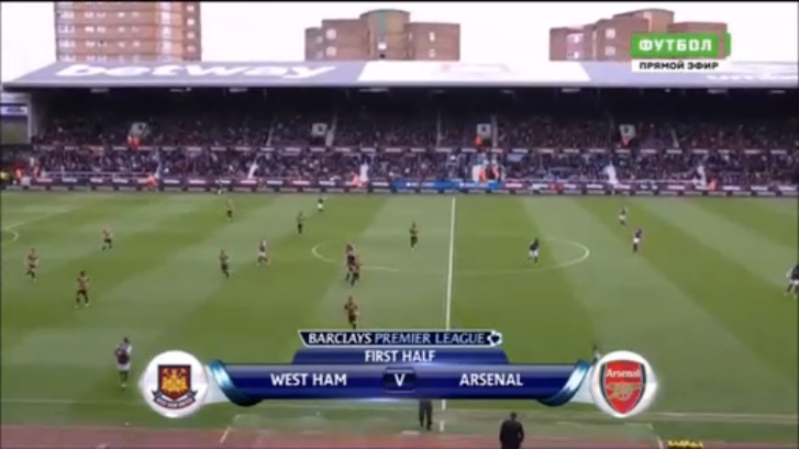 Вест Хэм - Арсенал 3:3 видео