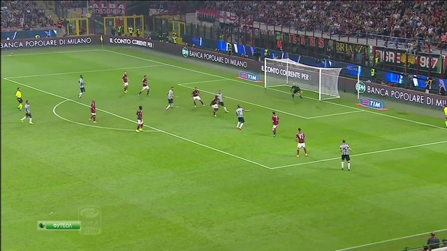 Милан - Ювентус 0:1 видео