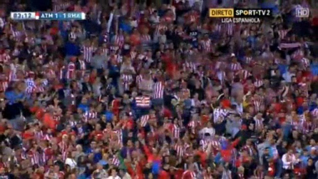 Atlético Madrid 1-1 Real Madrid - Golo de L. Vietto (83min)