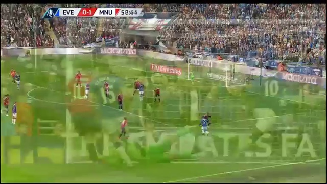 Эвертон - Манчестер Юнайтед 1:2 видео