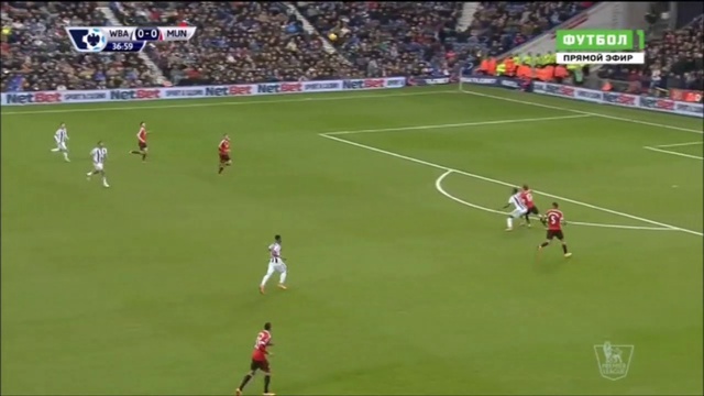 Вест Бромвич - Манчестер Юнайтед 1:0 видео