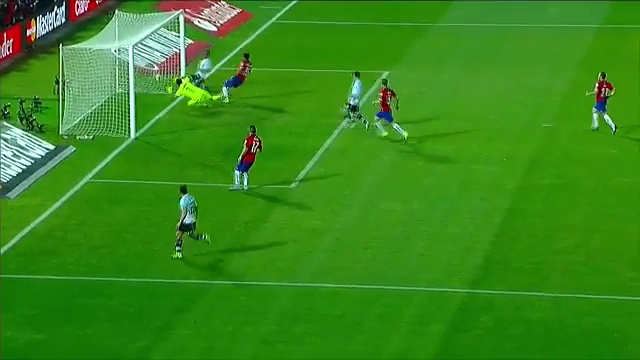 Чили - Аргентина 0:0 (пен. 4:1) видео