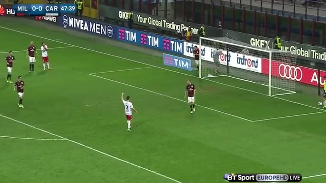 Милан - Карпи 0:0 видео