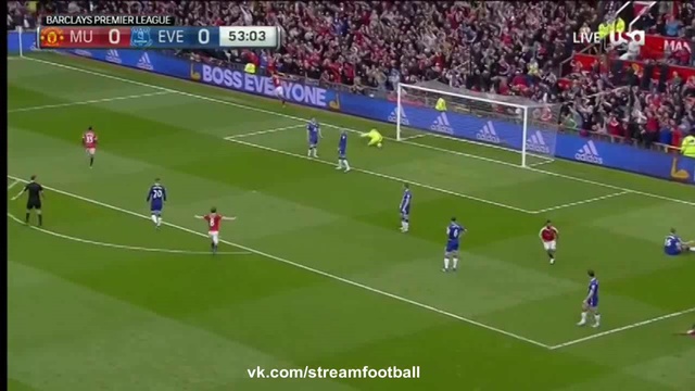 Манчестер Юнайтед - Эвертон 1:0 видео