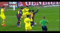 Barcelona 3-1 Villarreal - Golo de Iniesta (49min)