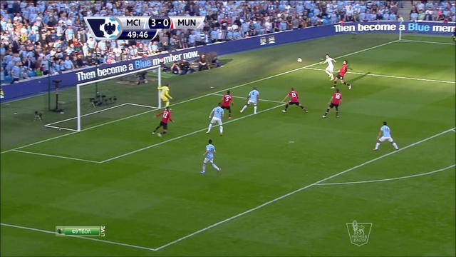 Манчестер Сити - Манчестер Юнайтед 4:1 видео