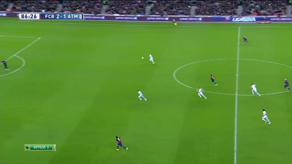 Барселона - Атлетико 3:1 видео