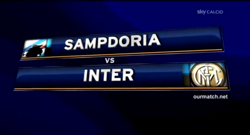 Сампдория - Интер 0:4 видео