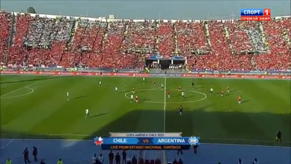Чили - Аргентина 0:0 (пен. 4:1) видео