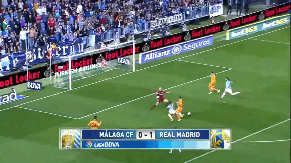 Малага - Реал 0:1 видео