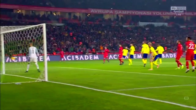 Turkey 0-1 Sweden