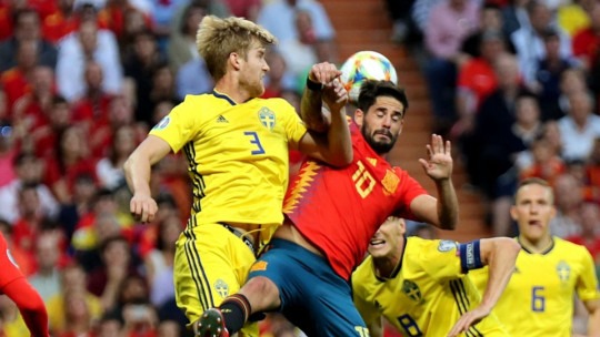 Sweden 1-1 Spain   ( UEFA Euro 2020 qualifying )