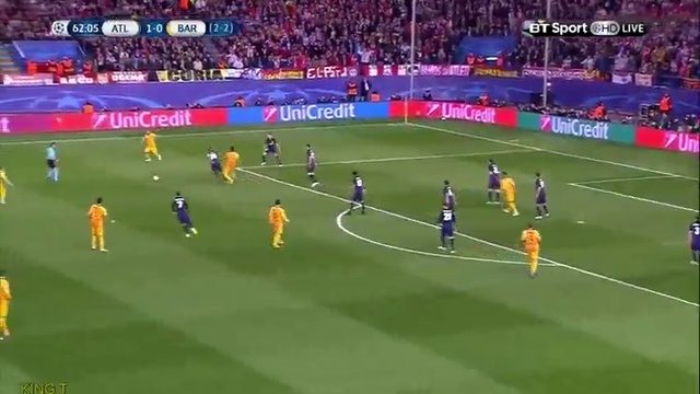 Атлетико - Барселона 2:0 видео