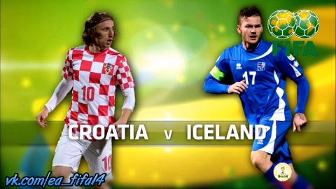 Хорватия - Исландия 2:0 видео