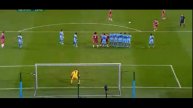 Man City 3-2 Bayern München - Gól de Xabi Alonso (40min)