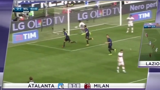 Аталанта - Милан 2:1 видео