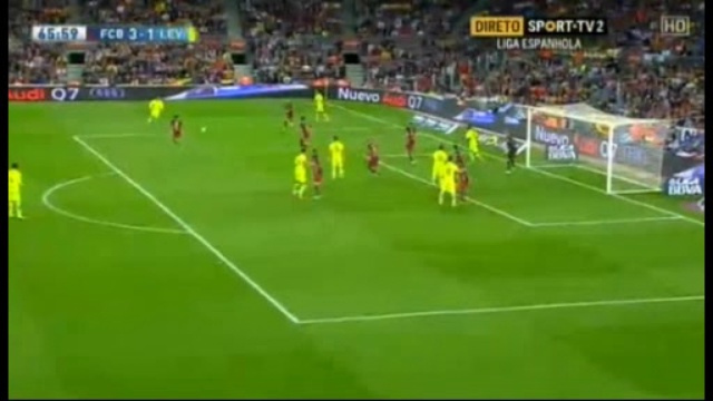 Barcelona 4-1 Levante - Gól de Víctor Casadesús (66min)