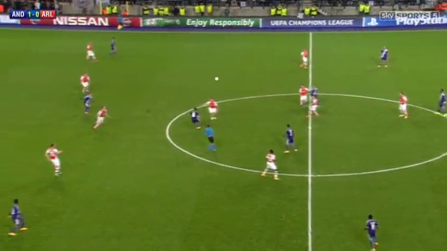 Андерлехт - Арсенал 1:2 видео