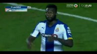 Levante 2-2 Espanyol - Goal by F. Caicedo (45+1')