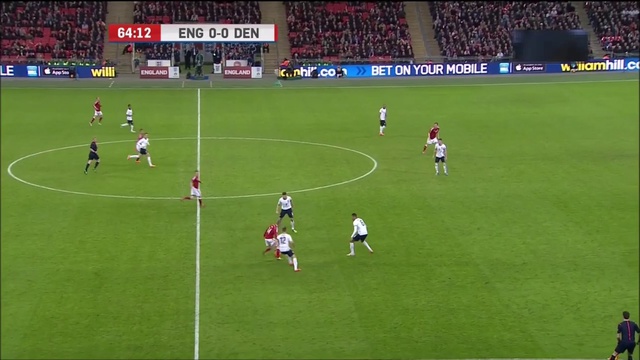 Англия - Дания 1:0 видео