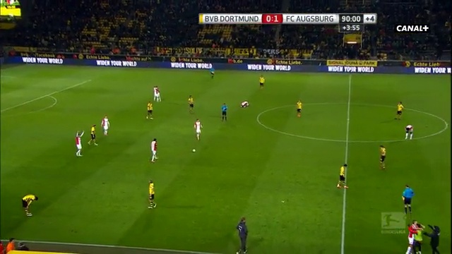 Боруссия Дортмунд - Аугсбург 0:1 видео