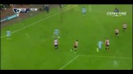 Sunderland 1-4 Manchester City - Golo de S. Agüero (71min)
