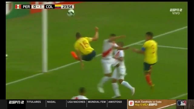 Peru 0-3 Colombia